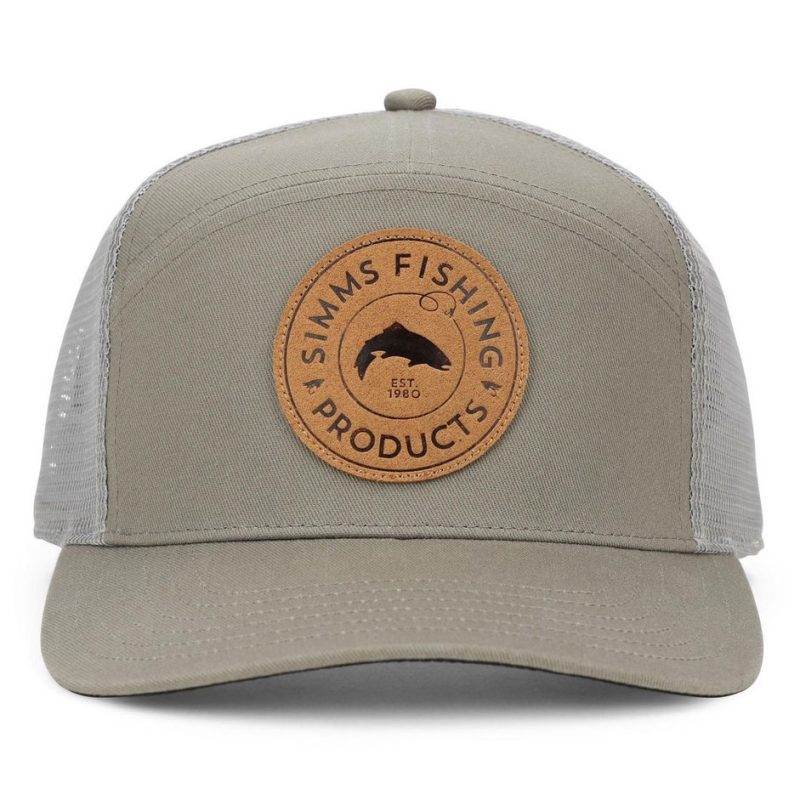 Simms 7-Panel Trucker Bay Leaf - Veiðihornið